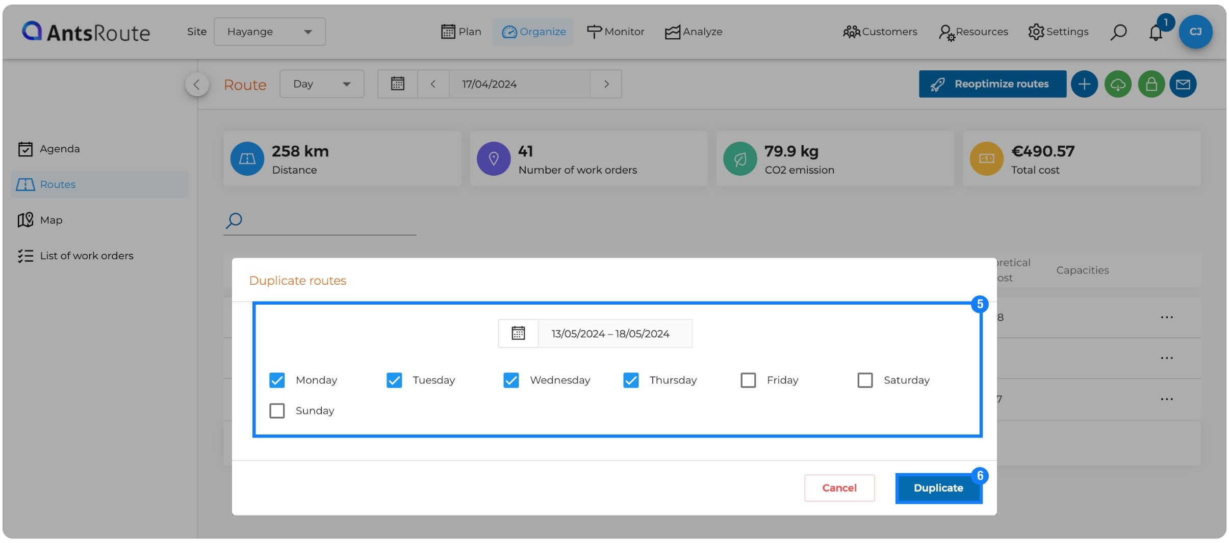 Duplicate a named route – Help center